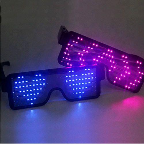 Glasses that light up to music store